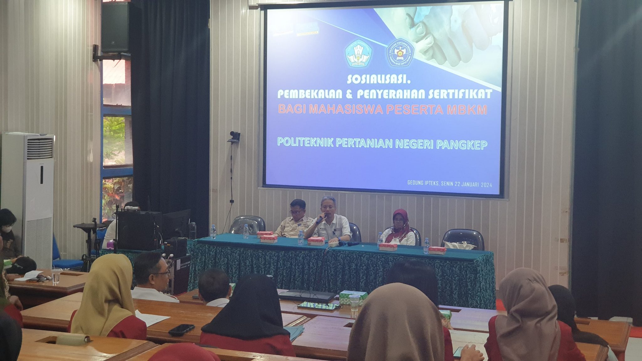 Pembekalan Dan Pelepasan Mahasiswa Program MBKM Tahun 2024 Politani Pangkep - Politani Pangkep