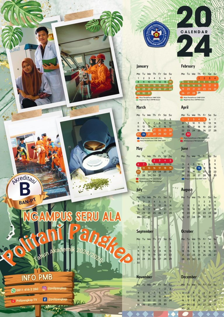Informasi Penerimaan Mahasiswa Baru Polipangkep 2024 - Politani Pangkep